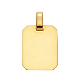 Adelia&acute;s Kettenanh&auml;nger ADELIA&acute;S "333 Gold Gravurplatte Anh&auml;nger", gold, Schmuckanh&auml;nger, Damen, Gold, Kettenanh&auml;nger, Goldschmuck f&uuml;r Damen
