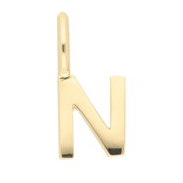Adelia&acute;s Buchstabenanh&auml;nger ADELIA&acute;S "Buchstabenanh&auml;nger N 333 Gold ( 8K )", gold, Schmuckanh&auml;nger, Damen, N, Gold, Goldanh&auml;nger Buchstabe N