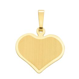 Adelia&acute;s Kettenanh&auml;nger ADELIA&acute;S "333 Gold Gravurplatte Anh&auml;nger", gold, Schmuckanh&auml;nger, Damen, Gold, Kettenanh&auml;nger, Goldschmuck f&uuml;r Damen
