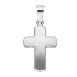 Adelia&acute;s Kettenanh&auml;nger ADELIA&acute;S "585 Wei&szlig;gold Kreuz Anh&auml;nger", silber, Schmuckanh&auml;nger, Damen, Gold, Kettenanh&auml;nger, Goldschmuck f&uuml;r Damen & Herren