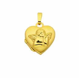 Adelia&acute;s Medallionanh&auml;nger ADELIA&acute;S "Medaillon 333 Gold ( 8K )", gold, Schmuckanh&auml;nger, Damen, Gold, Goldanh&auml;nger