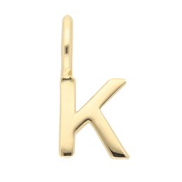 Adelia&acute;s Buchstabenanh&auml;nger ADELIA&acute;S "Buchstabenanh&auml;nger K 333 Gold ( 8K )", gold, Schmuckanh&auml;nger, Damen, K, Gold, Goldanh&auml;nger Buchstabe K