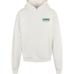 Kapuzensweatshirt Merchcode "Merchcode Hawai Oversized Hoody", Herren, Gr. S, ready for dye, 100% Baumwolle, bedruckt, Sweatshirts