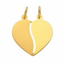 Adelia&acute;s Puzzleanh&auml;nger ADELIA&acute;S "Partneranh&auml;nger 333 Gold ( 8K )", gold, Schmuckanh&auml;nger, Damen, Gold, Goldanh&auml;nger Partneranh&auml;nger