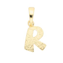 Adelia&acute;s Buchstabenanh&auml;nger ADELIA&acute;S "Buchstabenanh&auml;nger R 333 Gold ( 8K )", gold, Schmuckanh&auml;nger, Damen, R, Gold, Goldanh&auml;nger Buchstabe R