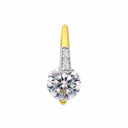 Adelia&acute;s Kettenanh&auml;nger ADELIA&acute;S "Anh&auml;nger 333 Gold ( 8K ) mit Zirkonia", silber, Schmuckanh&auml;nger, Damen, mit Zirkonia, Gold, Kettenanh&auml;nger, Goldanh&auml;nger