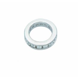 Adelia&acute;s Kettenanh&auml;nger ADELIA&acute;S "Anh&auml;nger 375 Wei&szlig;gold ( 9K ) mit Zirkonia", silber, Schmuckanh&auml;nger, Damen, mit Zirkonia, Gold, Kettenanh&auml;nger, Goldanh&auml;nger