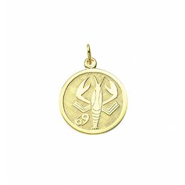 Adelia&acute;s Sternzeichenanh&auml;nger ADELIA&acute;S "Sternzeichen Anh&auml;nger Krebs 333 Gold ( 8K )", gold, Schmuckanh&auml;nger, Damen, Krebs, Gold, Goldanh&auml;nger Krebs