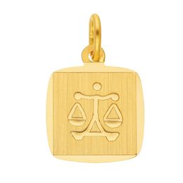 Adelia&acute;s Kettenanh&auml;nger ADELIA&acute;S "333 Gold Sternzeichen Anh&auml;nger Waage", gold, Schmuckanh&auml;nger, Damen, Waage, Gold, Kettenanh&auml;nger, Goldschmuck f&uuml;r Damen & Herren