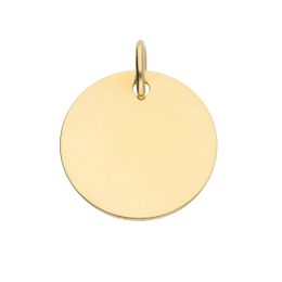 Adelia&acute;s Kettenanh&auml;nger ADELIA&acute;S "Gravurplatte 585 Gold ( 14K )", gold, Schmuckanh&auml;nger, Damen, Gold, Kettenanh&auml;nger, Goldanh&auml;nger