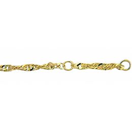 Adelia&acute;s Fu&szlig;kette ADELIA&acute;S "Singapur Fu&szlig;kettchen 333 Gold ( 8K )", gold, Fu&szlig;ketten, Damen, Gold, Goldfu&szlig;kette Singapur
