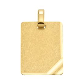 Adelia&acute;s Kettenanh&auml;nger ADELIA&acute;S "333 Gold Gravurplatte Anh&auml;nger", gold, Schmuckanh&auml;nger, Damen, Gold, Kettenanh&auml;nger, Goldschmuck f&uuml;r Damen