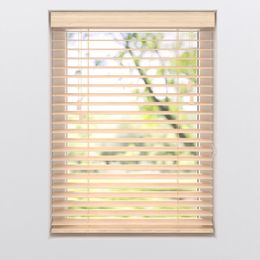 Jalousie my home "Alexia", natur, natur, natur, B:75cm H:240cm, Jalousien, aus Bambus mit 50mm Lamellen, Bedienung durch Schnurzug