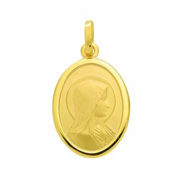 Adelia&acute;s Kettenanh&auml;nger ADELIA&acute;S "Medaille Madonna 585 Gold ( 14K )", gold, Schmuckanh&auml;nger, Damen, Gold, Kettenanh&auml;nger, Goldanh&auml;nger Madonna