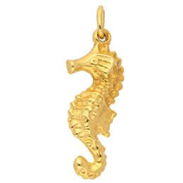 Adelia&acute;s Kettenanh&auml;nger ADELIA&acute;S "333 Gold Anh&auml;nger Seepferdchen", gold, Schmuckanh&auml;nger, Damen, Gold, Kettenanh&auml;nger, Goldschmuck f&uuml;r Damen
