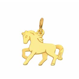 Adelia&acute;s Kettenanh&auml;nger ADELIA&acute;S "Anh&auml;nger Pferd 333 Gold ( 8K )", gold, Schmuckanh&auml;nger, M&auml;dchen, Pferd, Gold, Kettenanh&auml;nger, Goldanh&auml;nger Pferd