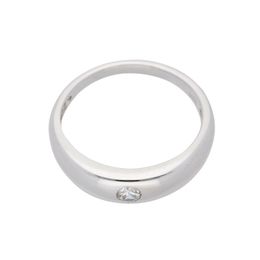 Adelia&acute;s Kettenanh&auml;nger ADELIA&acute;S "375 Wei&szlig;gold Anh&auml;nger &Oslash; 11,2 mm", silber, Schmuckanh&auml;nger, Damen, mit Zirkonia, Gold, Kettenanh&auml;nger, mit Zirkonia Wei&szlig;goldschmuck f&uuml;r Damen