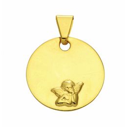 Adelia&acute;s Kettenanh&auml;nger ADELIA&acute;S "Medaille Amor 333 Gold ( 8K )", gold, Schmuckanh&auml;nger, Damen, Gold, Kettenanh&auml;nger, Goldanh&auml;nger Amor