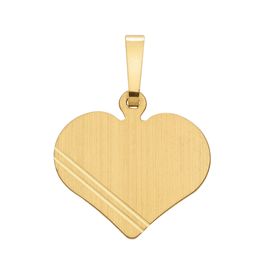 Adelia&acute;s Kettenanh&auml;nger ADELIA&acute;S "333 Gold Gravurplatte Anh&auml;nger", gold, Schmuckanh&auml;nger, Damen, Gold, Kettenanh&auml;nger, Goldschmuck f&uuml;r Damen