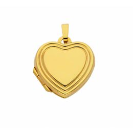 Adelia&acute;s Kette mit Anh&auml;nger ADELIA&acute;S "Damen 585 Gold Medaillon Anh&auml;nger", gold, Halsketten, Damen, Gold, Schmuckset - Set mit Halskette