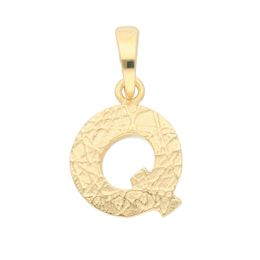 Adelia&acute;s Buchstabenanh&auml;nger ADELIA&acute;S "Buchstabenanh&auml;nger Q 333 Gold ( 8K )", gold, Schmuckanh&auml;nger, Damen, Gold, Goldanh&auml;nger Buchstabe Q
