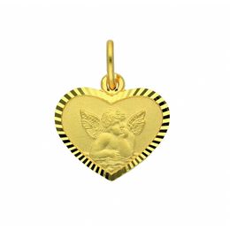 Adelia&acute;s Kette mit Anh&auml;nger ADELIA&acute;S "Damen 333 Gold Anh&auml;nger Amor", gold, Halsketten, Damen, Gold, Schmuckset - Set mit Halskette