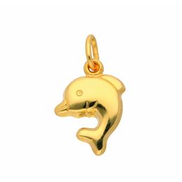 Adelia&acute;s Kettenanh&auml;nger ADELIA&acute;S "Anh&auml;nger Delphin 333 Gold ( 8K )", gold, Schmuckanh&auml;nger, M&auml;dchen, Gold, Kettenanh&auml;nger, Goldanh&auml;nger Delphin