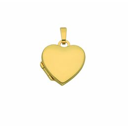 Adelia&acute;s Kettenanh&auml;nger ADELIA&acute;S "333 Gold Medaillon Anh&auml;nger", gold, Schmuckanh&auml;nger, Damen, Gold, Kettenanh&auml;nger, Goldschmuck f&uuml;r Damen