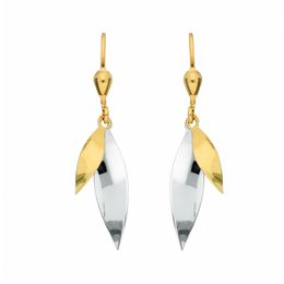 Adelia&acute;s Paar Ohrh&auml;nger ADELIA&acute;S "Ohrh&auml;nger Ohrringe 333 Wei&szlig;gold ( 8K )", gold, Ohrringe, Damen, Damen, Gold, Goldohrringe