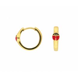 Adelia&acute;s Paar Creolen ADELIA&acute;S "14,1 mm ⌀ Creolen Ohrringe 333 Gold ( 8K )", gold, Ohrringe, Jungen, Kinder, Gold, Goldohrringe