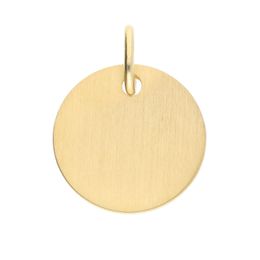 Adelia&acute;s Kettenanh&auml;nger ADELIA&acute;S "Gravurplatte 333 Gold ( 8K )", gold, Schmuckanh&auml;nger, Damen, Gold, Kettenanh&auml;nger, Goldanh&auml;nger