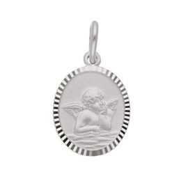 Adelia&acute;s Kettenanh&auml;nger ADELIA&acute;S "333 Wei&szlig;gold Anh&auml;nger Amor", silber, Schmuckanh&auml;nger, Damen, Gold, Kettenanh&auml;nger, Wei&szlig;goldschmuck f&uuml;r Damen