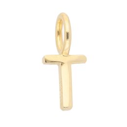 Adelia&acute;s Buchstabenanh&auml;nger ADELIA&acute;S "Buchstabenanh&auml;nger T 333 Gold ( 8K )", gold, Schmuckanh&auml;nger, Damen, T, Gold, Goldanh&auml;nger Buchstabe T