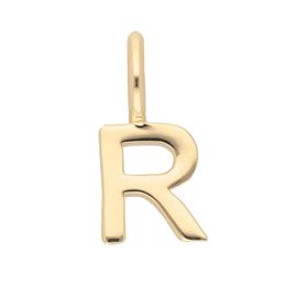 Adelia&acute;s Buchstabenanh&auml;nger ADELIA&acute;S "Buchstabenanh&auml;nger R 333 Gold ( 8K )", gold, Schmuckanh&auml;nger, Damen, R, Gold, Goldanh&auml;nger Buchstabe R