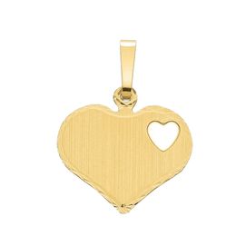 Adelia&acute;s Kettenanh&auml;nger ADELIA&acute;S "333 Gold Gravurplatte Anh&auml;nger", gold, Schmuckanh&auml;nger, Damen, Gold, Kettenanh&auml;nger, Goldschmuck f&uuml;r Damen