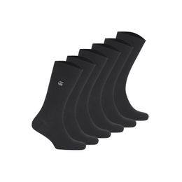 G-Star Raw Kurzsocken G-STAR "Socken 6er Pack", Herren, Gr. 44, schwarz, Obermaterial: 85% Baumwolle CO. 13% Polyamid PA. 2% Elasthan EL., Socken