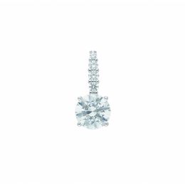 Adelia&acute;s Kettenanh&auml;nger ADELIA&acute;S "Anh&auml;nger 333 Wei&szlig;gold ( 8K ) mit Zirkonia", silber, Schmuckanh&auml;nger, Damen, mit Zirkonia, Gold, Kettenanh&auml;nger, Goldanh&auml;nger
