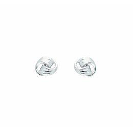 Adelia&acute;s Paar Ohrh&auml;nger ADELIA&acute;S "Ohrstecker Ohrringe 333 Wei&szlig;gold ( 8K )", silber, Ohrringe, Damen, Damen, Gold, Goldohrringe