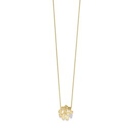 Adelia&acute;s Kettenanh&auml;nger ADELIA&acute;S "Anh&auml;nger aus 333 Gelbgold", gold, Schmuckanh&auml;nger, Damen, Gold, Kettenanh&auml;nger, mit Zirkonia