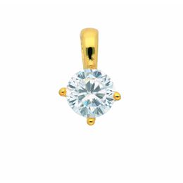 Adelia&acute;s Kettenanh&auml;nger ADELIA&acute;S "Anh&auml;nger 333 Gold ( 8K ) mit Zirkonia", gold, Schmuckanh&auml;nger, Damen, mit Zirkonia, Gold, Kettenanh&auml;nger, Goldanh&auml;nger