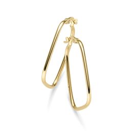 Adelia&acute;s Paar Creolen ADELIA&acute;S "Creolen Ohrringe 18,9 x 29,1 mm aus 333 Gelbgold", gold, Ohrringe, Damen, Damen, Gold