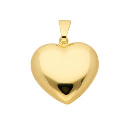 Adelia&acute;s Kettenanh&auml;nger ADELIA&acute;S "333 Gold Anh&auml;nger Herz", gold, Schmuckanh&auml;nger, Damen, Gold, Kettenanh&auml;nger, Goldschmuck f&uuml;r Damen