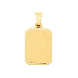 Adelia&acute;s Kettenanh&auml;nger ADELIA&acute;S "333 Gold Gravurplatte Anh&auml;nger", gold, Schmuckanh&auml;nger, Damen, Gold, Kettenanh&auml;nger, Goldschmuck f&uuml;r Damen
