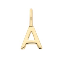 Adelia&acute;s Buchstabenanh&auml;nger ADELIA&acute;S "Buchstabenanh&auml;nger A 333 Gold ( 8K )", gold, Schmuckanh&auml;nger, Damen, A, Gold, Goldanh&auml;nger Buchstabe A