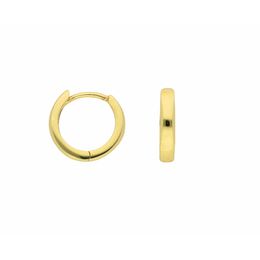 Adelia&acute;s Paar Creolen ADELIA&acute;S "12 mm ⌀ Creolen Ohrringe 333 Gold ( 8K )", gold, Ohrringe, Damen, Damen, Gold, Goldohrringe