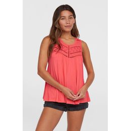 O`Neill Tanktop O'NEILL "ESSENTIALS TOKEENA EMBROIDERY TANK", Damen, Gr. L (40), froly, Obermaterial: 94% Viskose, 6% Elasthan, Tops Tanktop