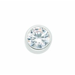 Adelia&acute;s Kettenanh&auml;nger ADELIA&acute;S "Anh&auml;nger 333 Wei&szlig;gold ( 8K ) mit Zirkonia", silber, Schmuckanh&auml;nger, Damen, mit Zirkonia, Gold, Kettenanh&auml;nger, Goldanh&auml;nger