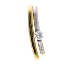 Adelia&acute;s Kettenanh&auml;nger ADELIA&acute;S "333 Gold Anh&auml;nger", gold, Schmuckanh&auml;nger, Damen, mit Zirkonia, Gold, Kettenanh&auml;nger, mit Zirkonia Goldschmuck f&uuml;r Damen