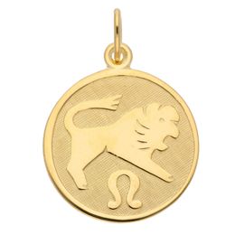 Adelia&acute;s Kettenanh&auml;nger ADELIA&acute;S "333 Gold Sternzeichen Anh&auml;nger L&ouml;we &Oslash; 16 mm", gold, Schmuckanh&auml;nger, Damen, L&ouml;we, Gold, Kettenanh&auml;nger, Goldschmuck f&uuml;r Damen & Herren