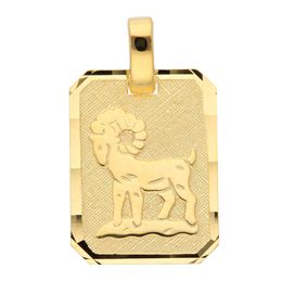 Adelia&acute;s Kettenanh&auml;nger ADELIA&acute;S "333 Gold Sternzeichen Anh&auml;nger Widder", gold, Schmuckanh&auml;nger, Damen, Widder, Gold, Kettenanh&auml;nger, Goldschmuck f&uuml;r Damen & Herren